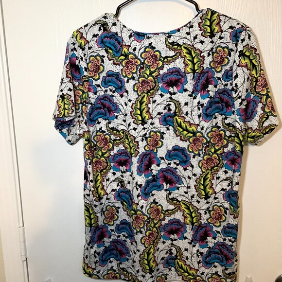 Rebecca Malone | Tops | Rebecca Malone T Shirt Womens Multicolor Floral ...
